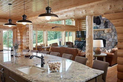 Tough Choice: Northern White Cedar or Pine Log Siding – Heartwood Mills