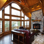 Custom Log Home – Heartwood Mills